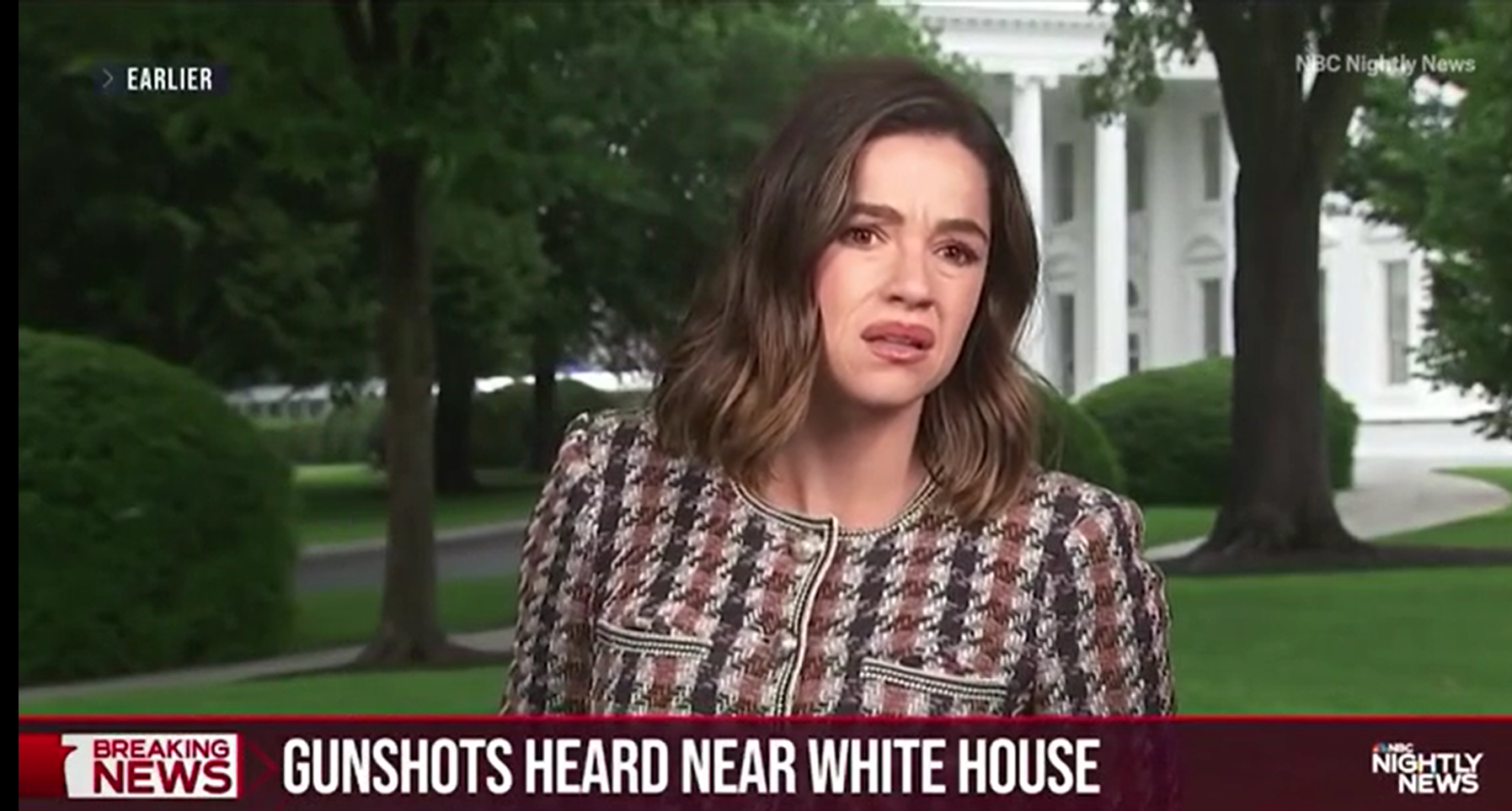 Man killed in shooting outside White House as terrified reporters run ...
