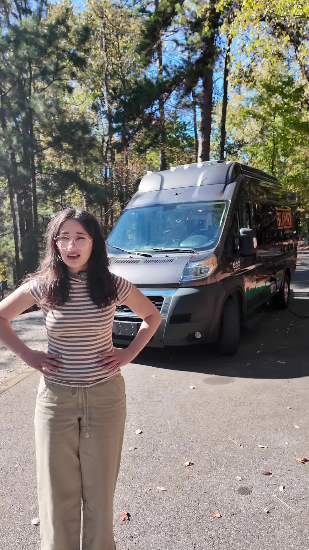 Van life reality check involves dealing with unexpected messes