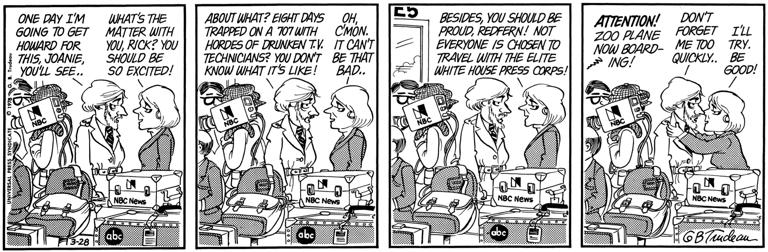 Zoo Plane: How Garry Trudeau failed to become a Hollywood screenwriter
