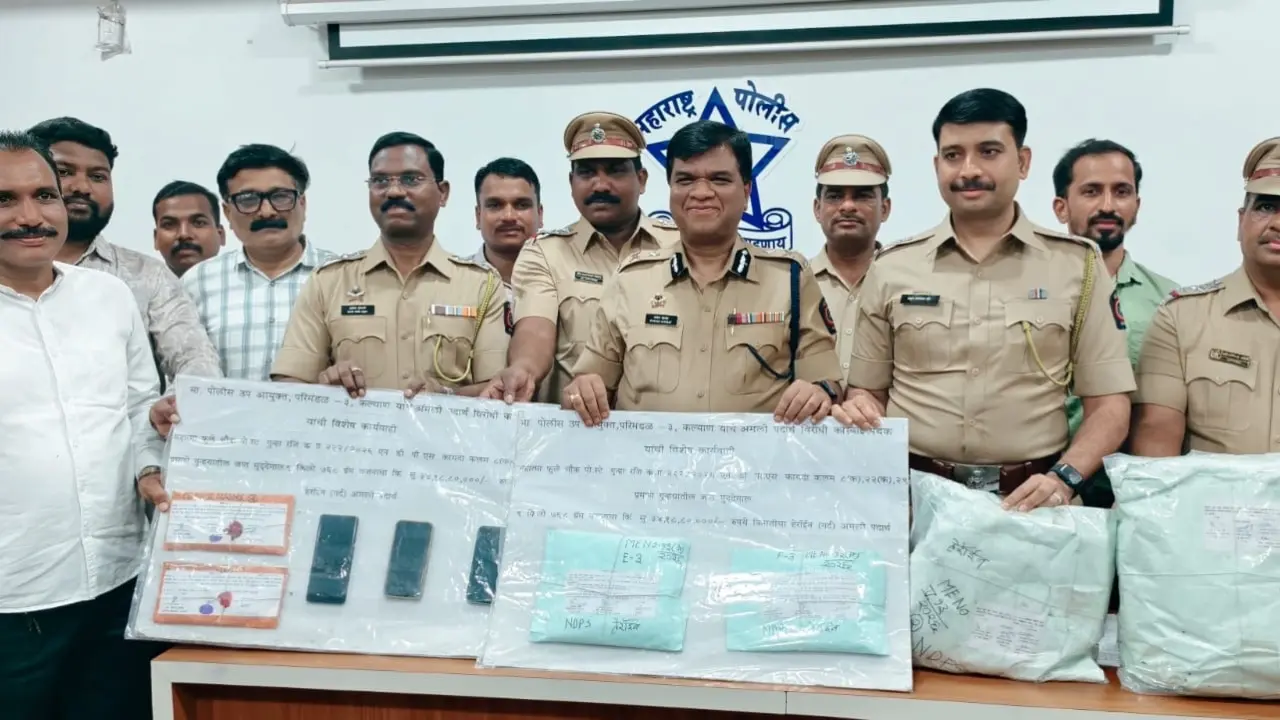 Rs 34 crore heroin seizure case: Kalyan police arrests main supplier