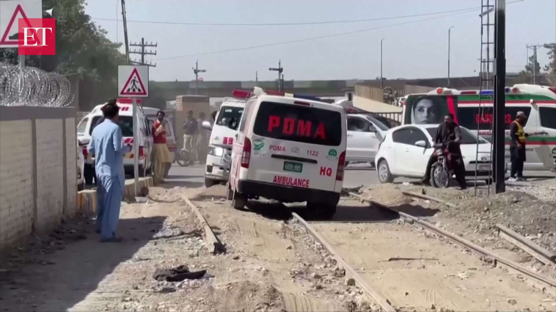 Powerful bomb explosion targets train in Pakistan's Quetta, killing at ...