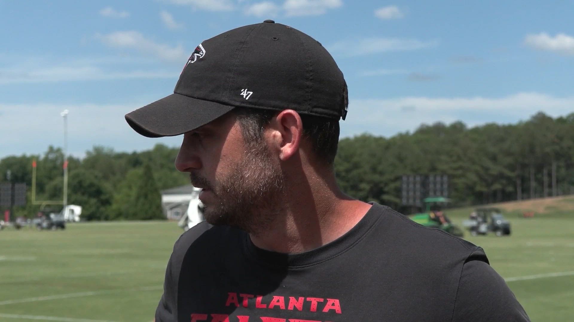 New Atlanta Falcons OC Tommy Rees dishes on 1st impressions of Michael ...