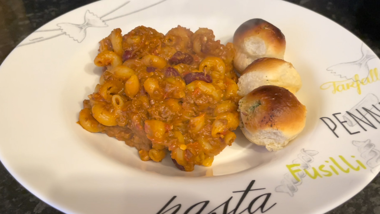 Rich creamy ground beef pasta recipe for easy family dinner