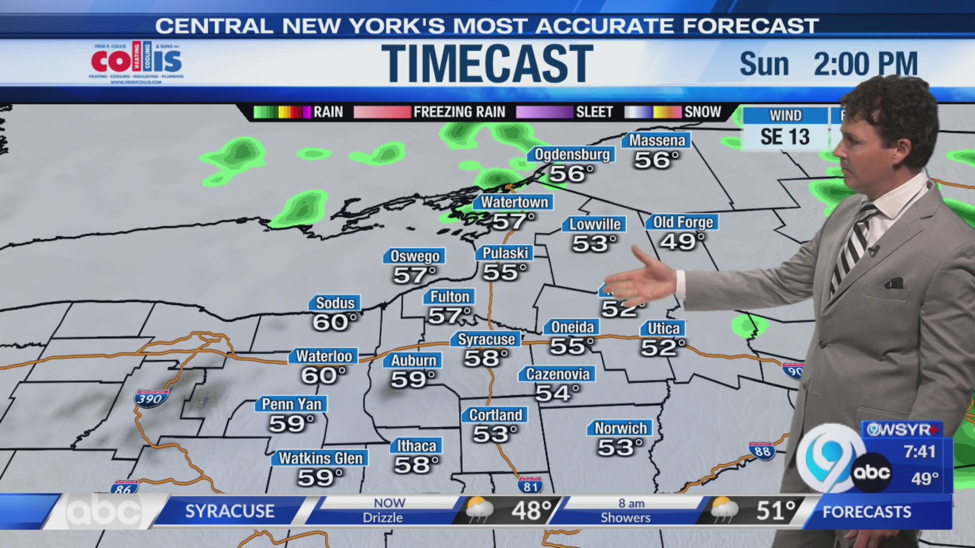 Storm Team forecast: 7AM Sunday 5-24-26