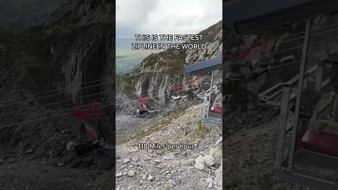 Fastest zipline in the world