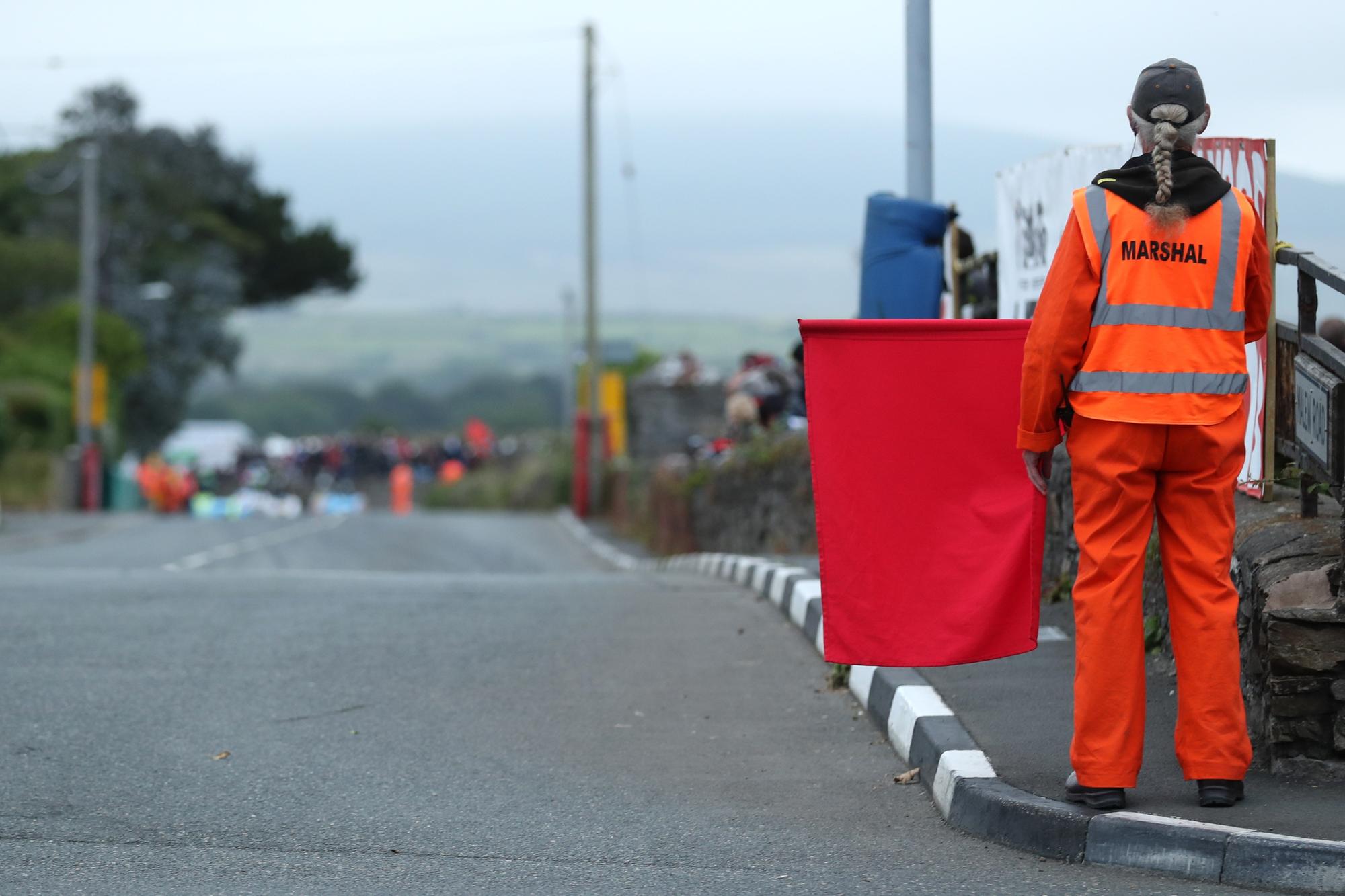Racing at the Pre-TT Classic races on Isle of Man delayed following red ...