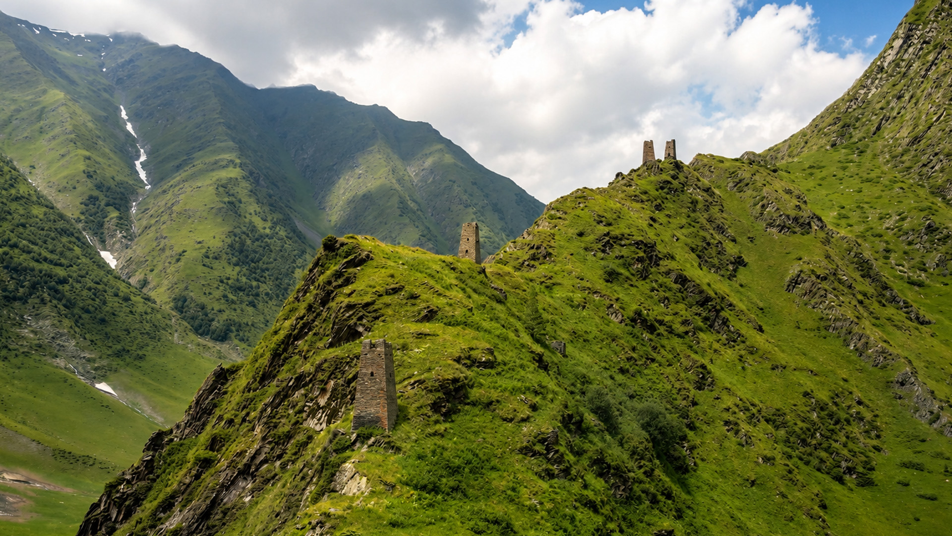 ¿Por qué se construyeron estas torres en un terreno tan peligroso?