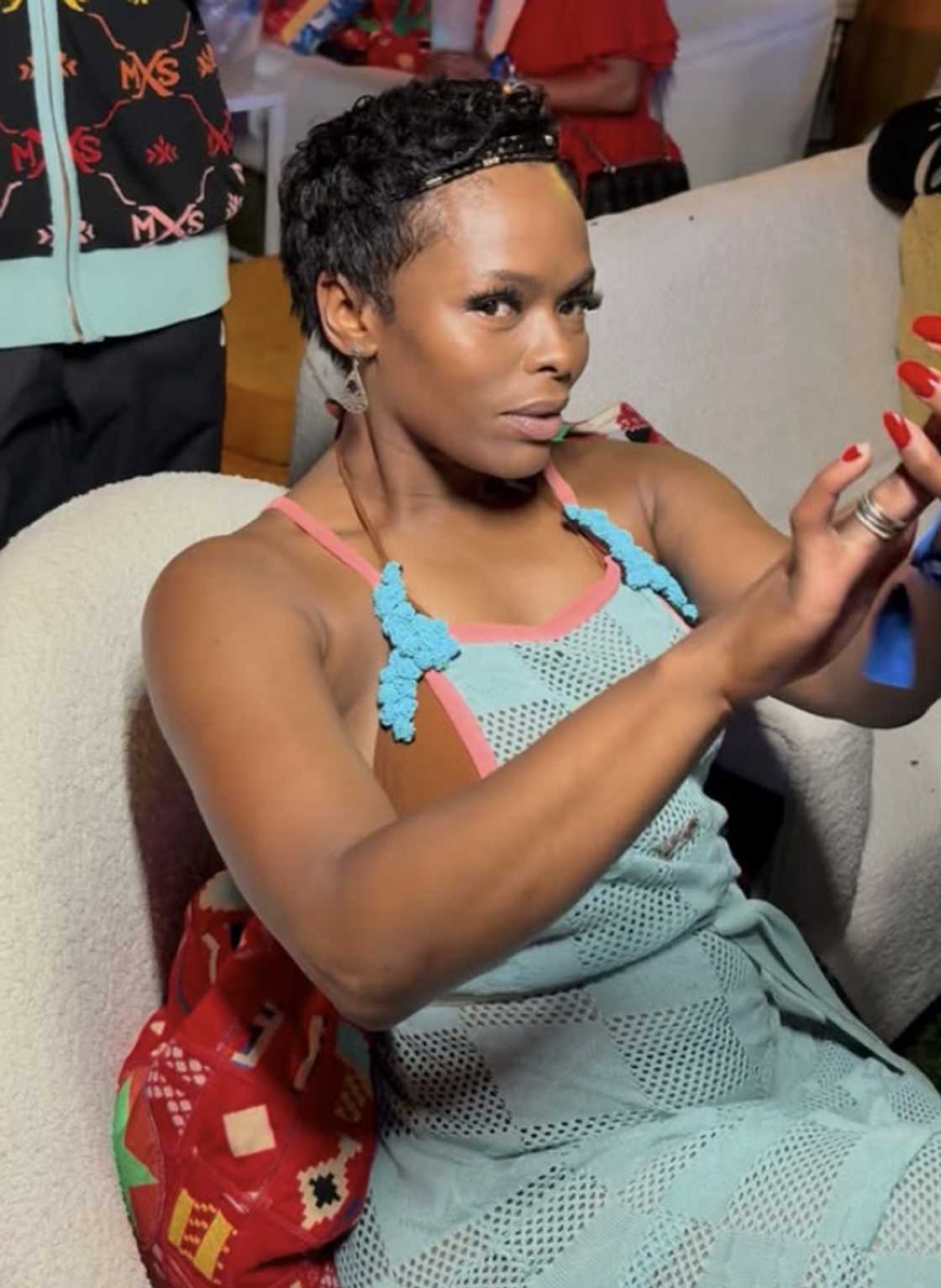 Here's how Unathi Nkayi reacted to her alleged arrest