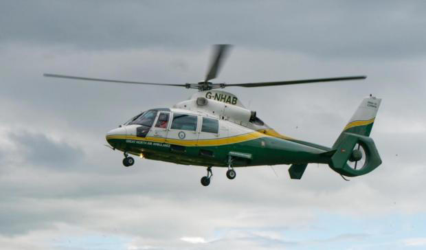 Person airlifted to hospital after being injured at County Durham park