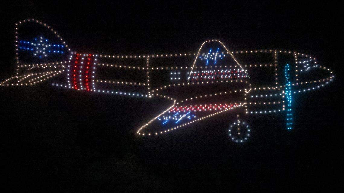 Patriotic drone show, fireworks light up the South Beach sky. See the ...