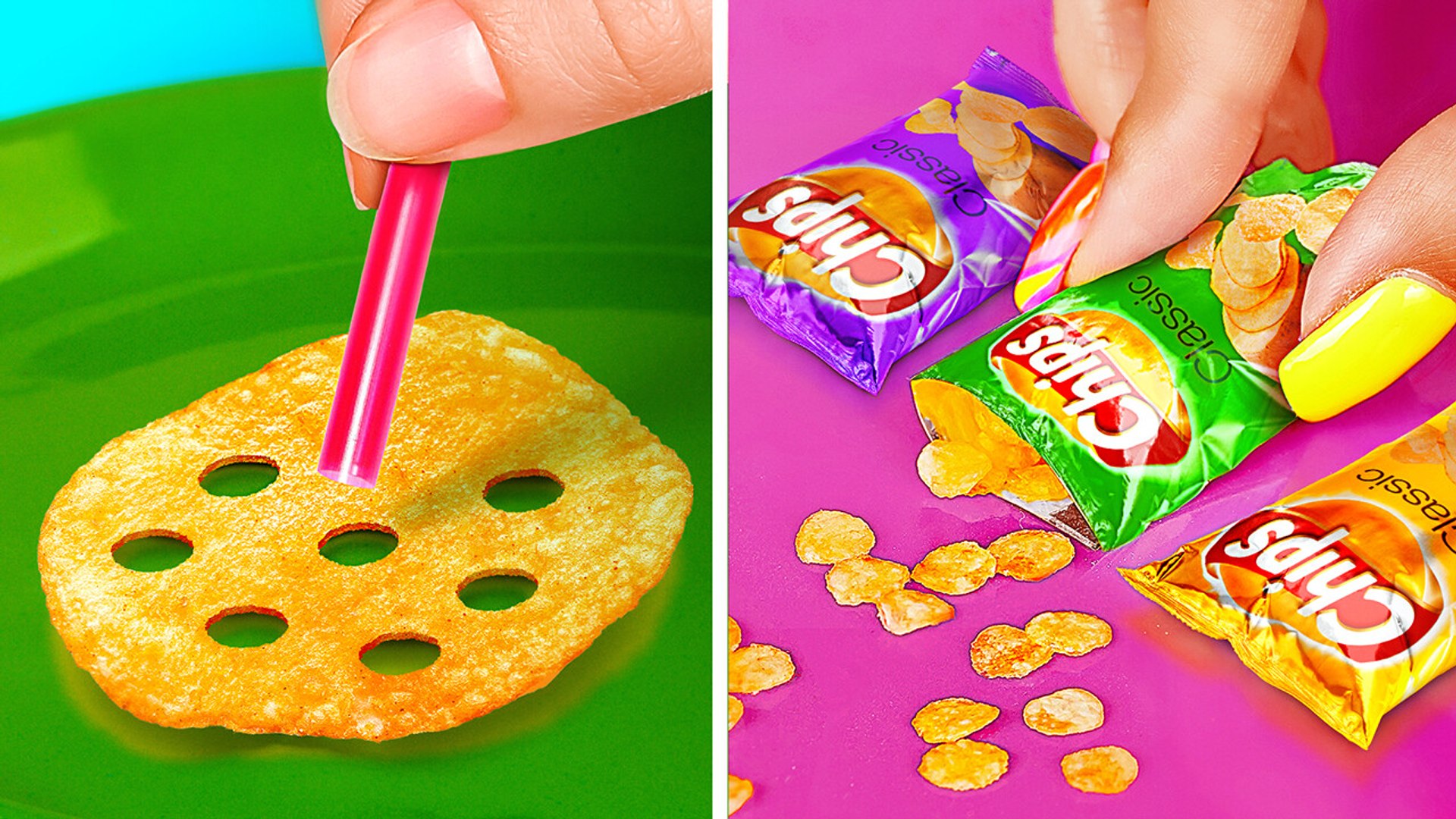 A battle of sizes: Big vs. small bites!
