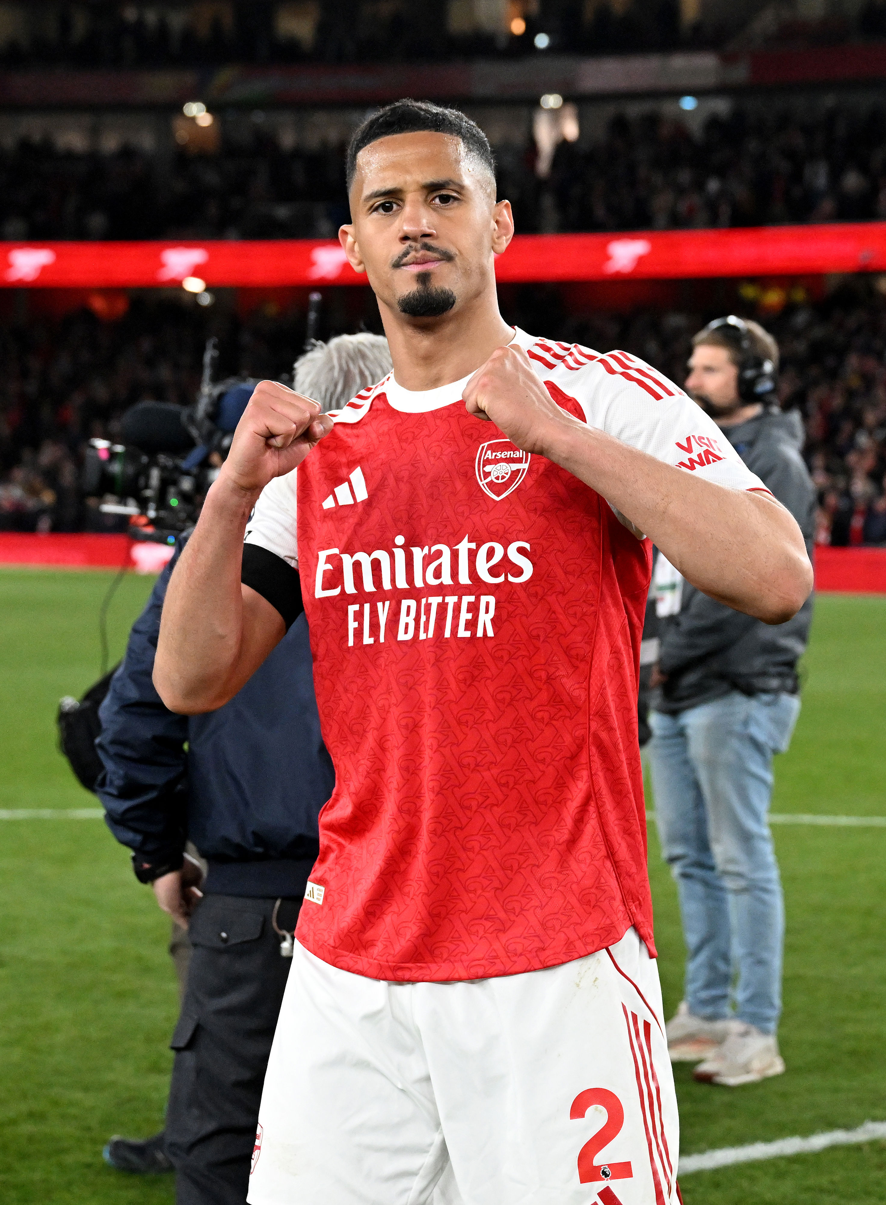 Arsenal Premier League trophy presentation - Live