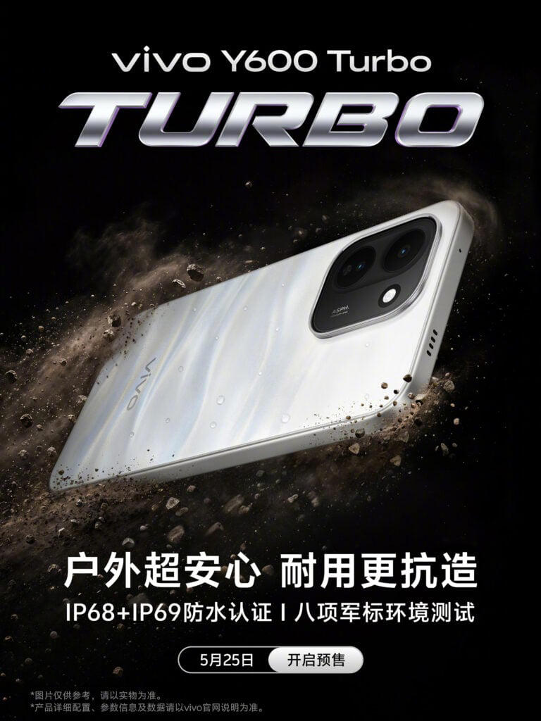 Vivo Y600 Turbo teaser confirms massive 9000mAh battery
