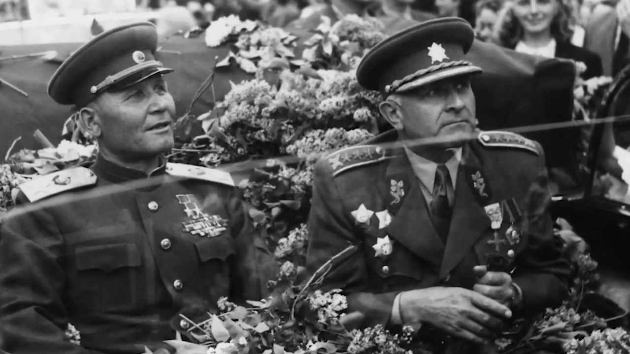 When the Red Army finally broke Germany’s eastern front in 1944