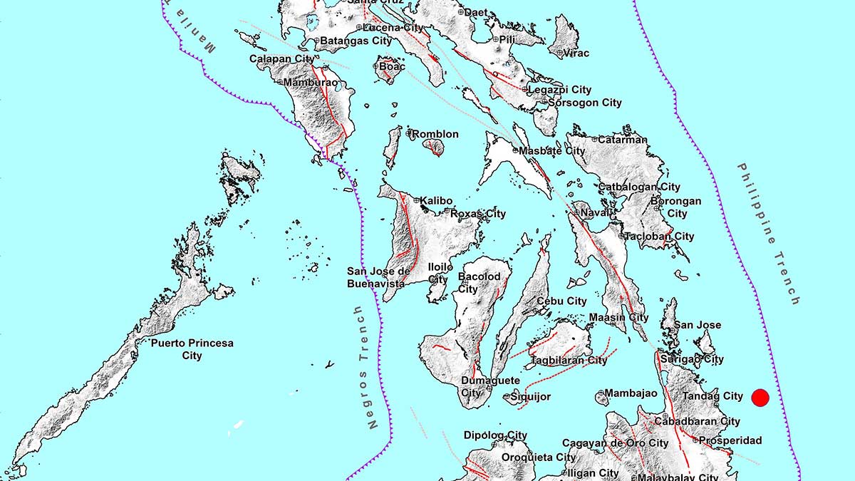 Magnitude 5.3 quake hits Bayabas, Surigao del Sur
