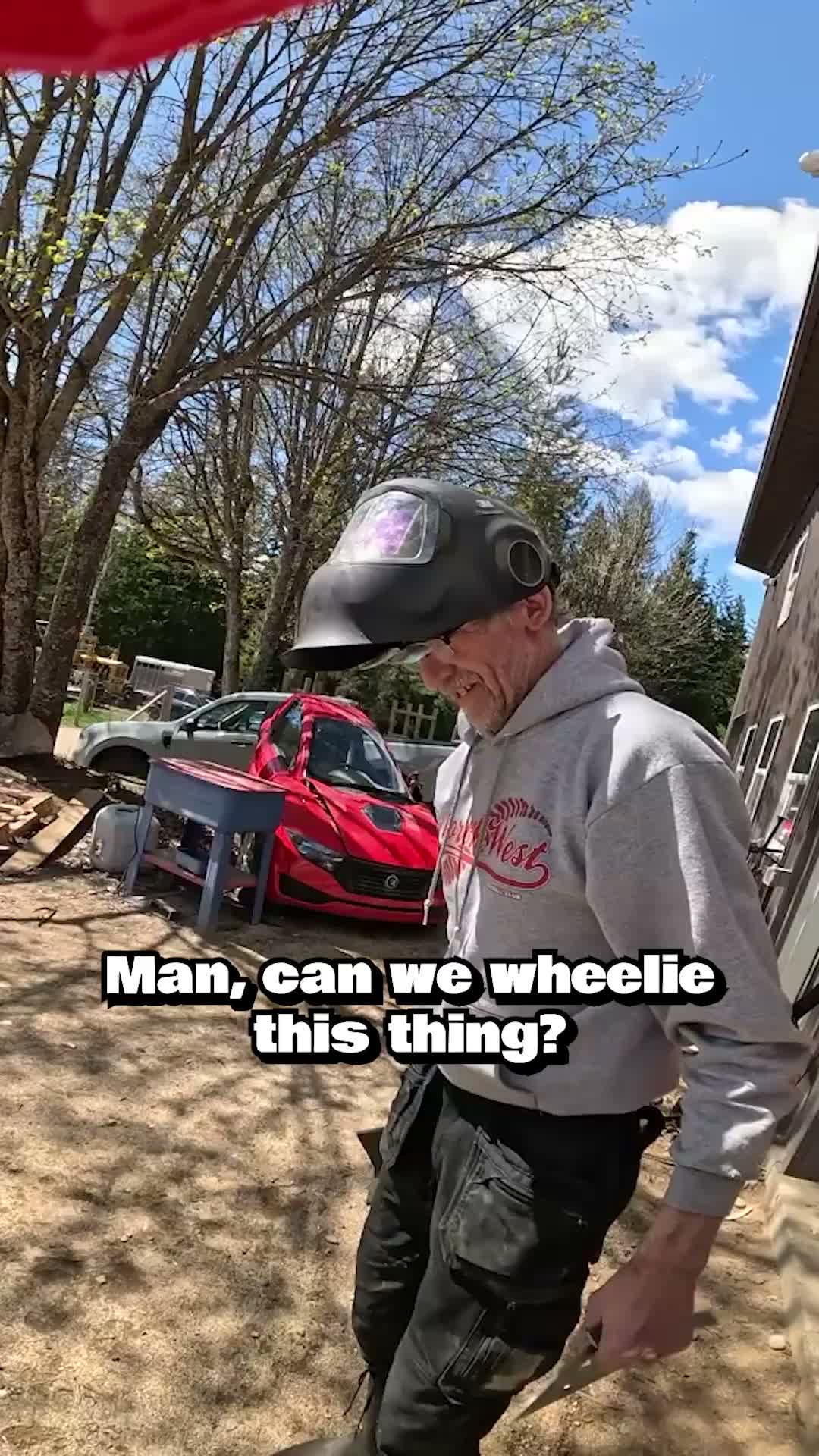 Can we wheelie this thing?