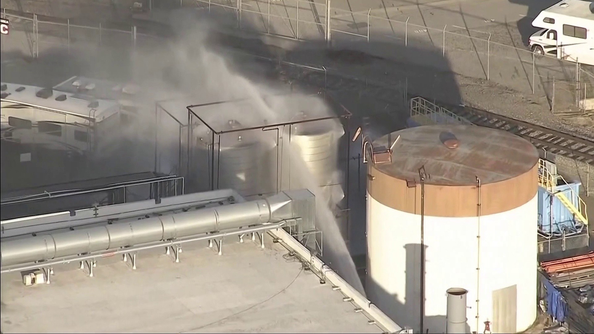 Toxic chemical tank threat forces evacuations in California