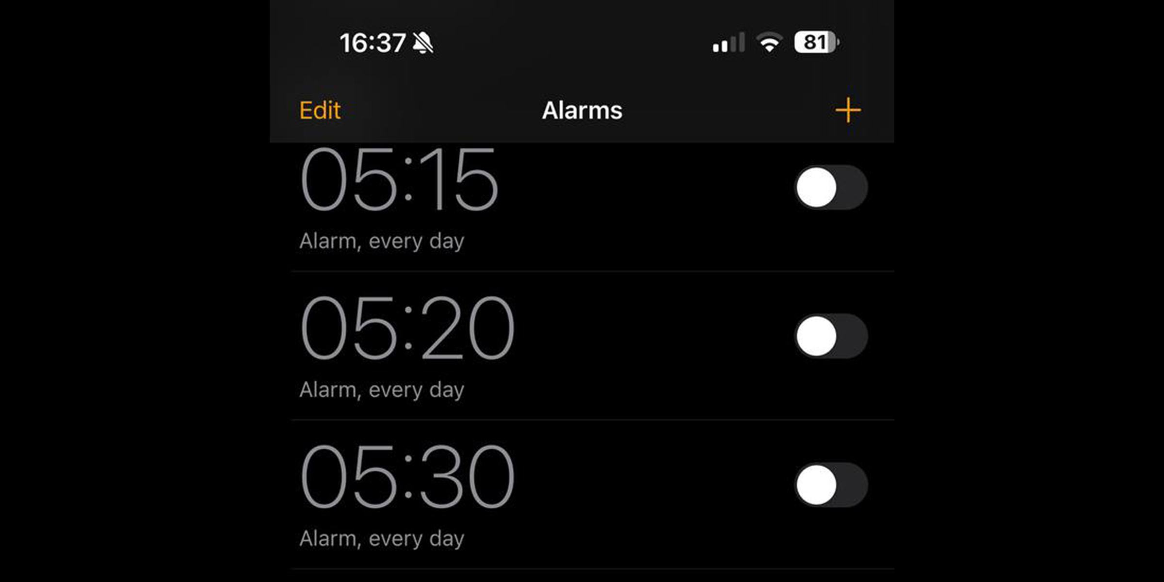 I overslept on the morning of my crucial college entrance exams because ...