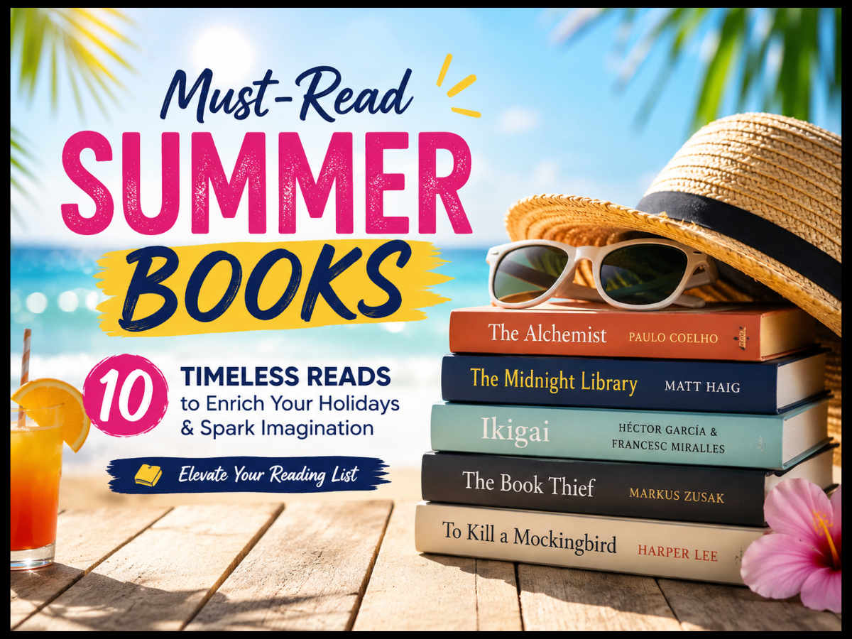 Must-read summer books: 10 timeless reads to enrich your holidays and ...