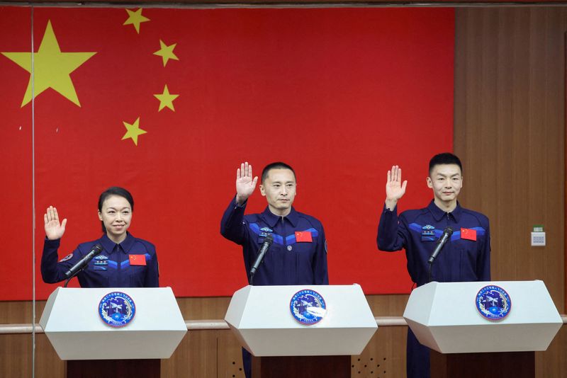 China sends astronaut on year-long space mission as it eyes 2030 moon ...