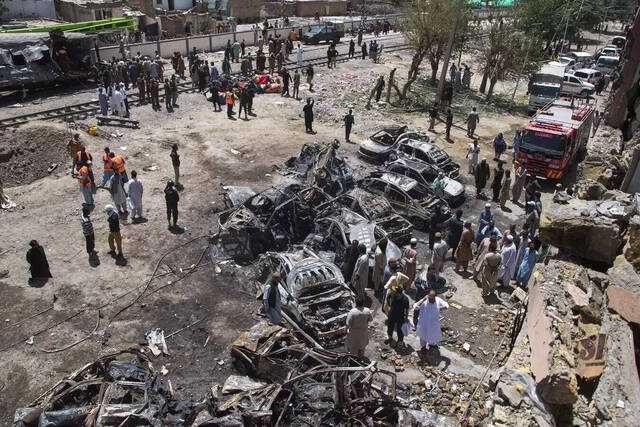 Tragic explosion on shuttle train in Pakistan's Balochistan claims lives