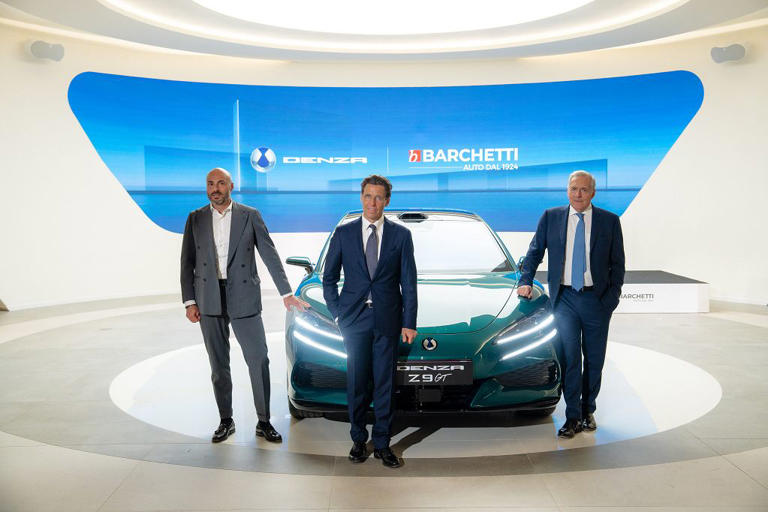 BYD: Denza apre a Bologna primo showroom italiano con Barchetti