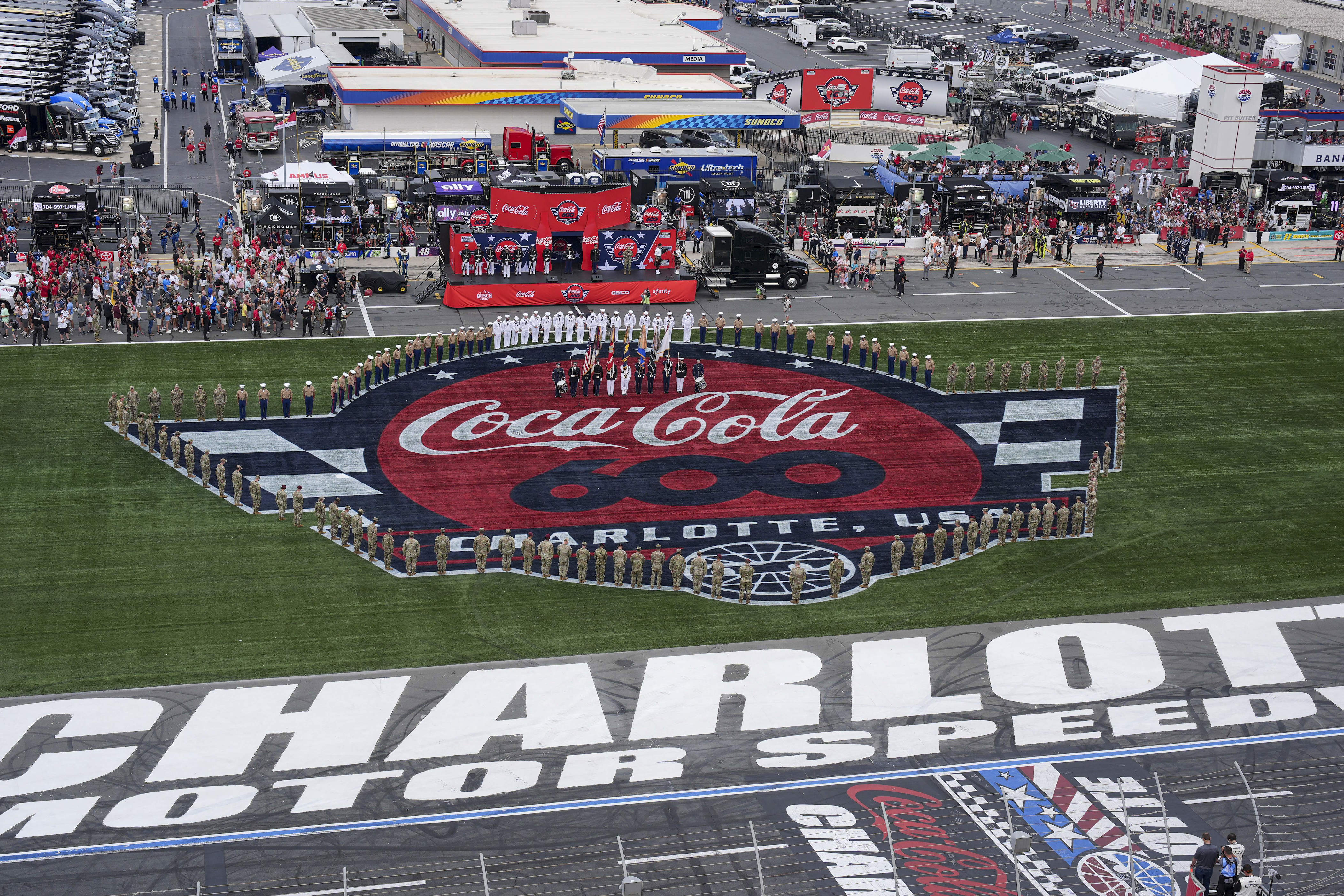 Nascar Starting Line Up