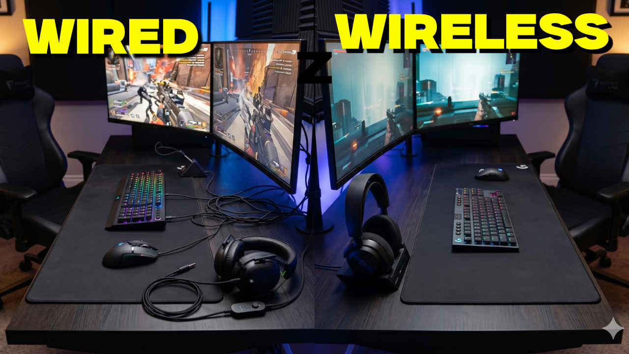 Wired vs wireless peripherals: Is latency really an issue in gaming in ...