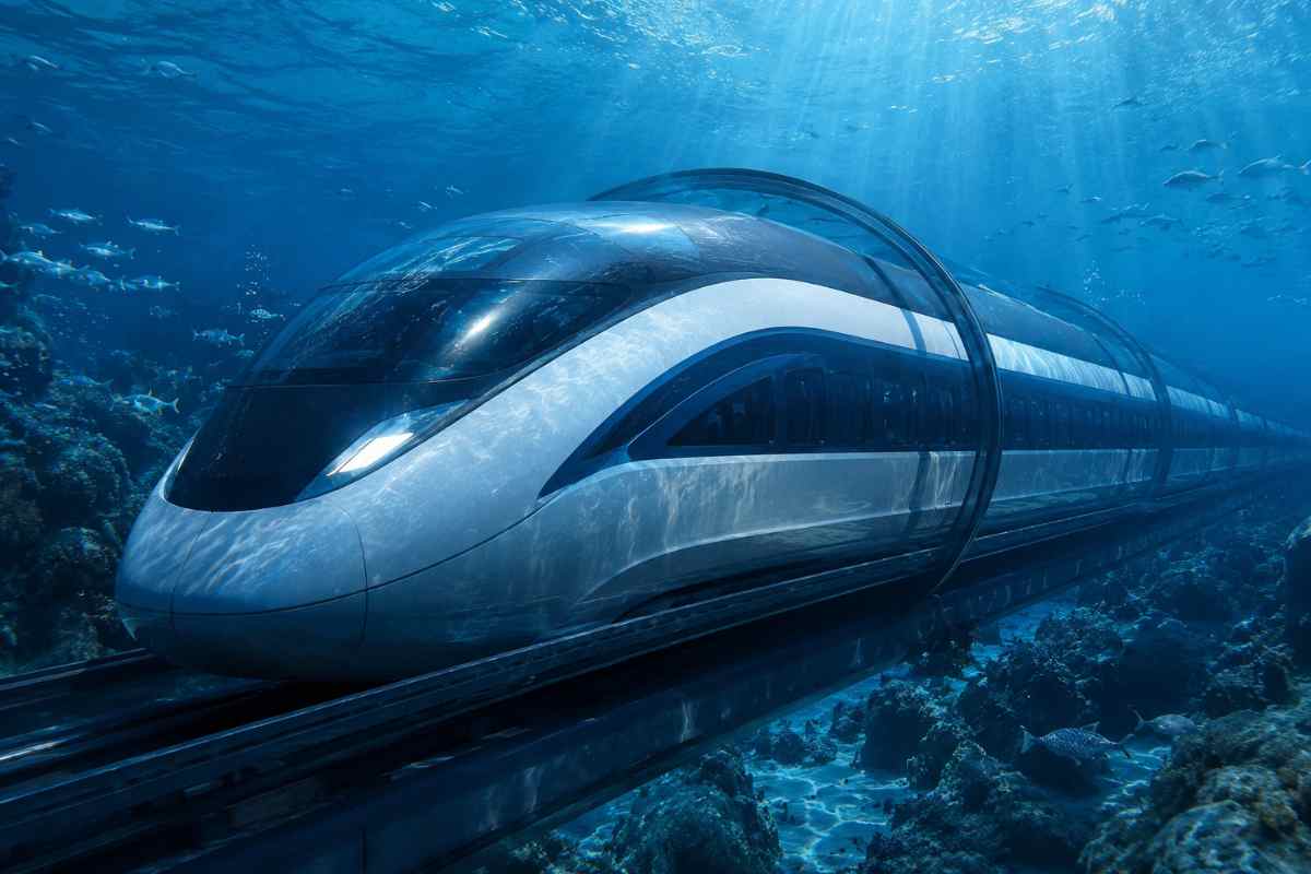 Sotto il mare a 250 all’ora: ecco il treno sottomarino ad altissima ...