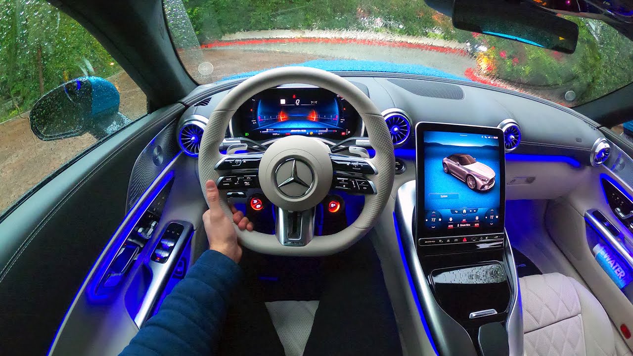 New Mercedes SL-Class brings V8 power and soft-top design