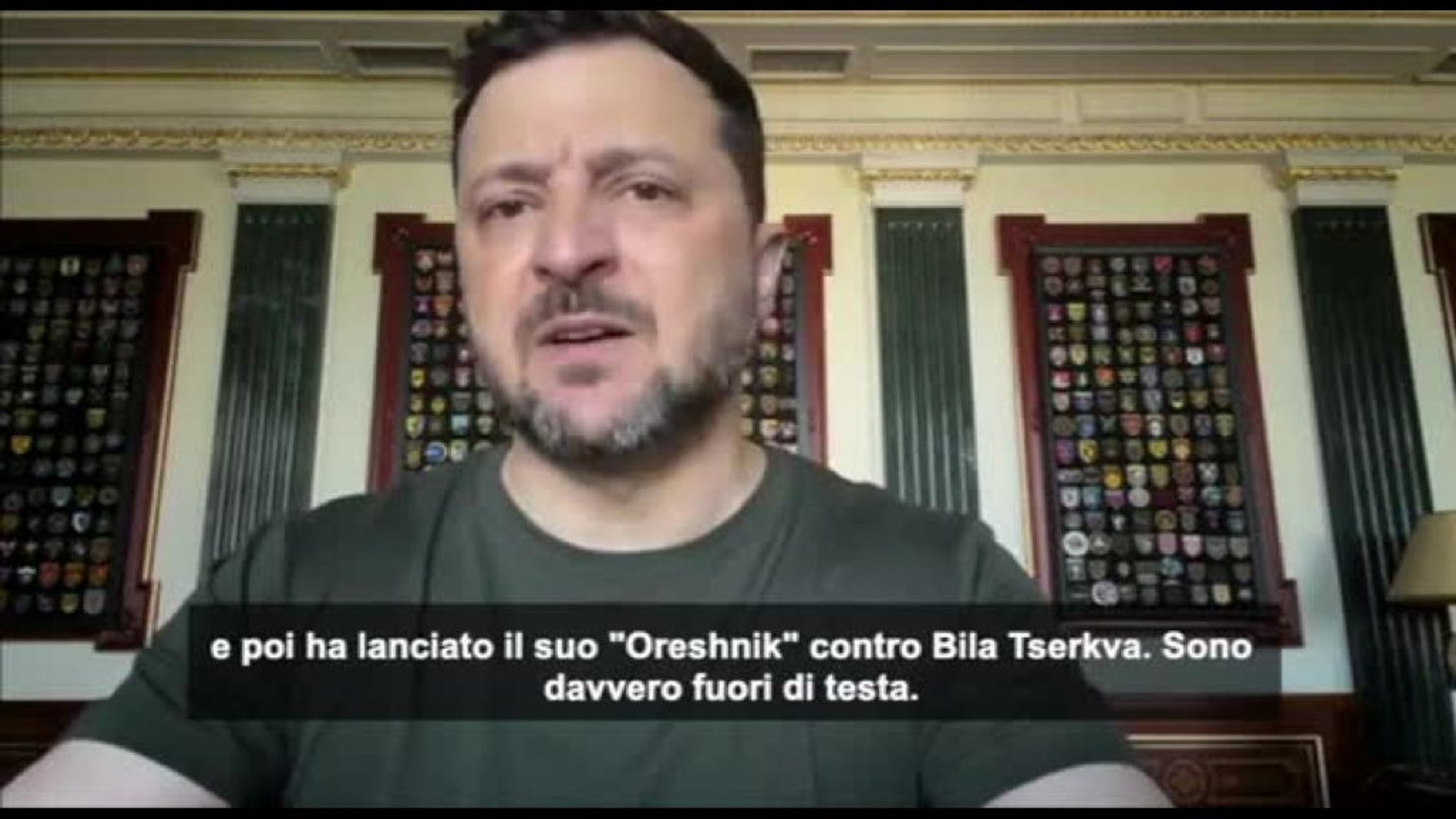 Zelensky: Putin ora usa anche l'Oreshnik, sono "davvero pazzi"