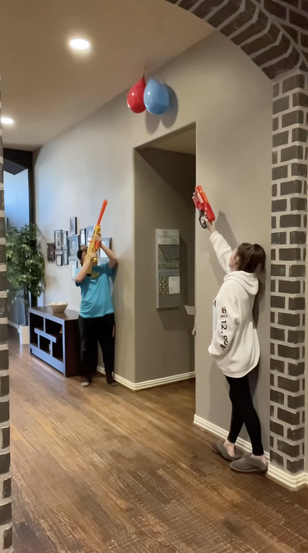 Balloon pranks turned the whole house into chaos