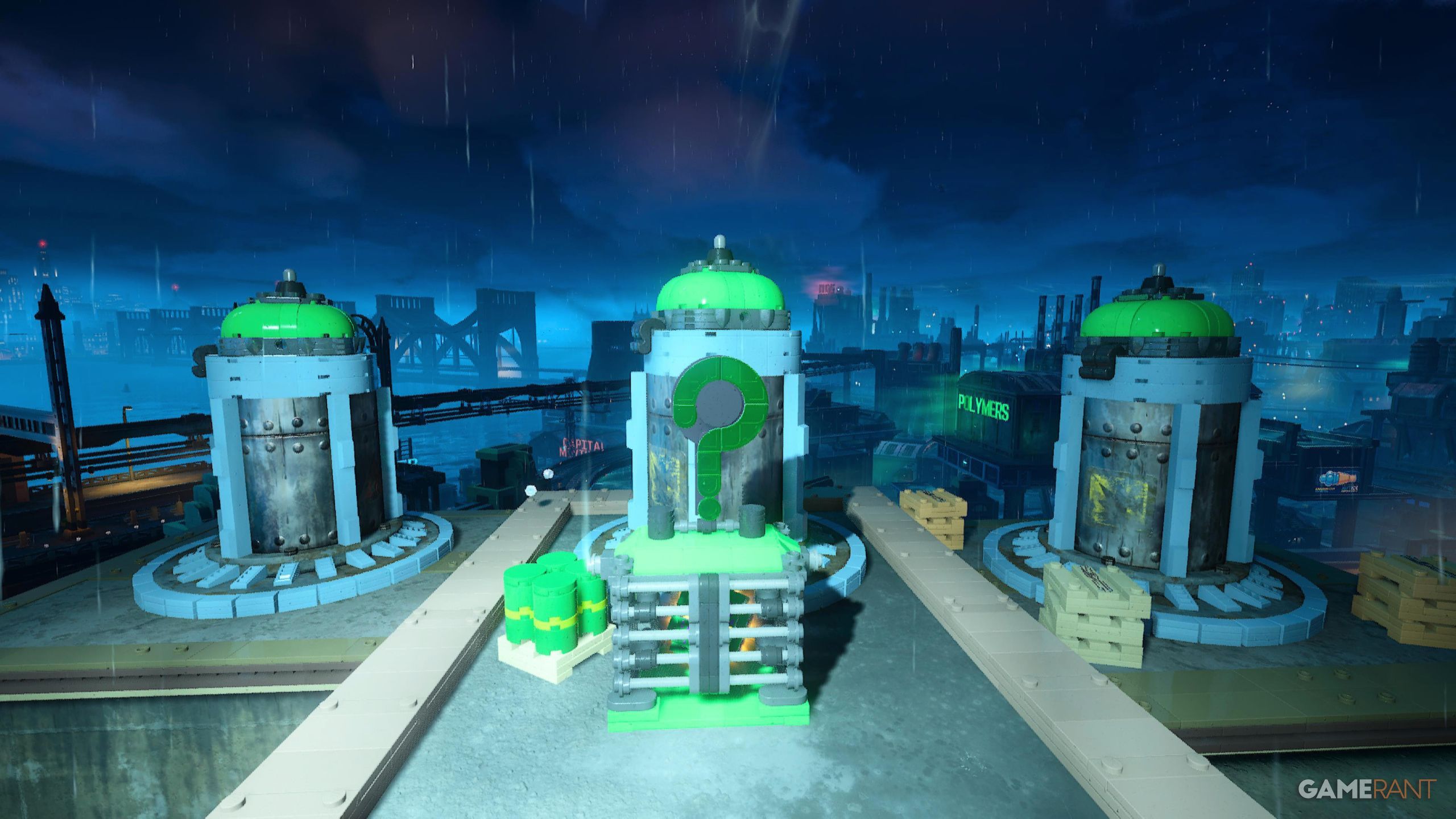 LEGO Batman legacy - All Cauldron South Riddler puzzle solutions
