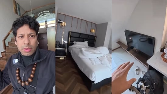 Indian vlogger gives tour of ₹1,100 duplex-style hotel room in China ...
