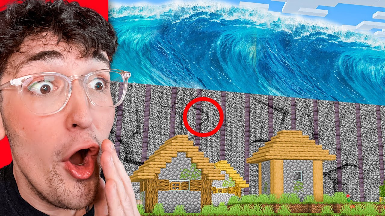 I survived Minecraft natural disasters