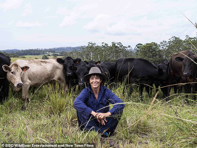 Actress Rachel Ward shares look at her new life as a cattle farmer