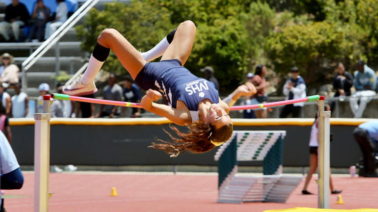 Trans track star sweeps three events, shares first-place podium and ...