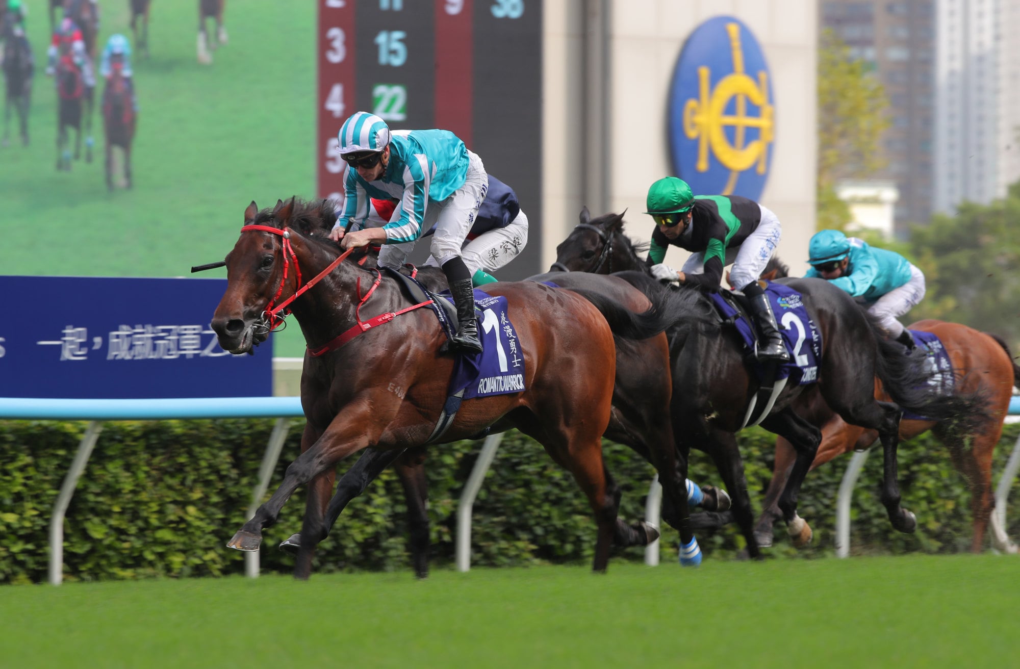 Romantic Warrior claims Triple Crown redemption in Group One Champions ...