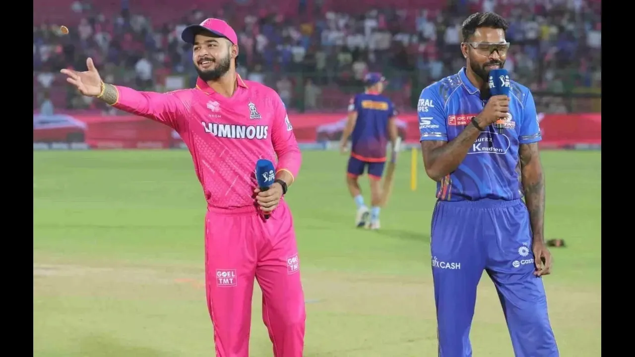 MI vs RR who won the toss today?– Match 69 IPL 2026 toss update