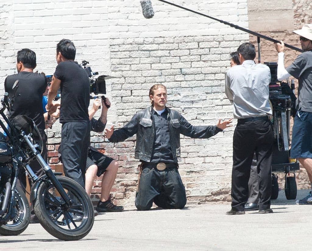 Sons of Anarchy star Charlie Hunnam, 46, looks completely different in ...
