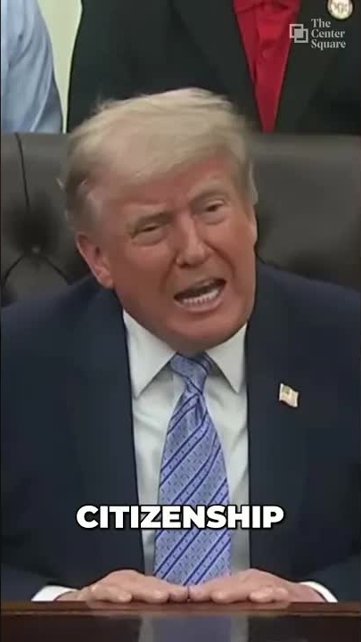 Trump pushes Supreme Court to reject birthright citizenship challenge