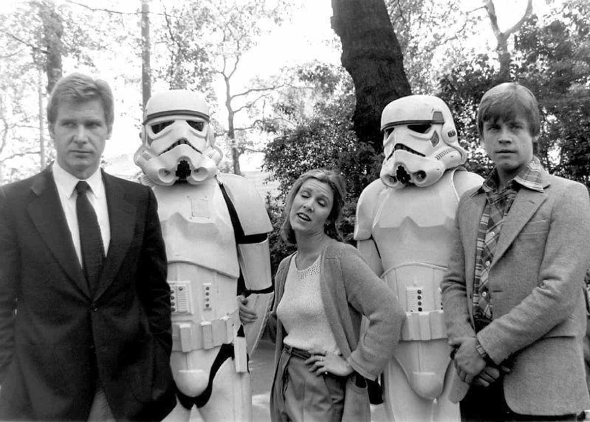 Rare 'Star Wars' behind-the-scenes photos