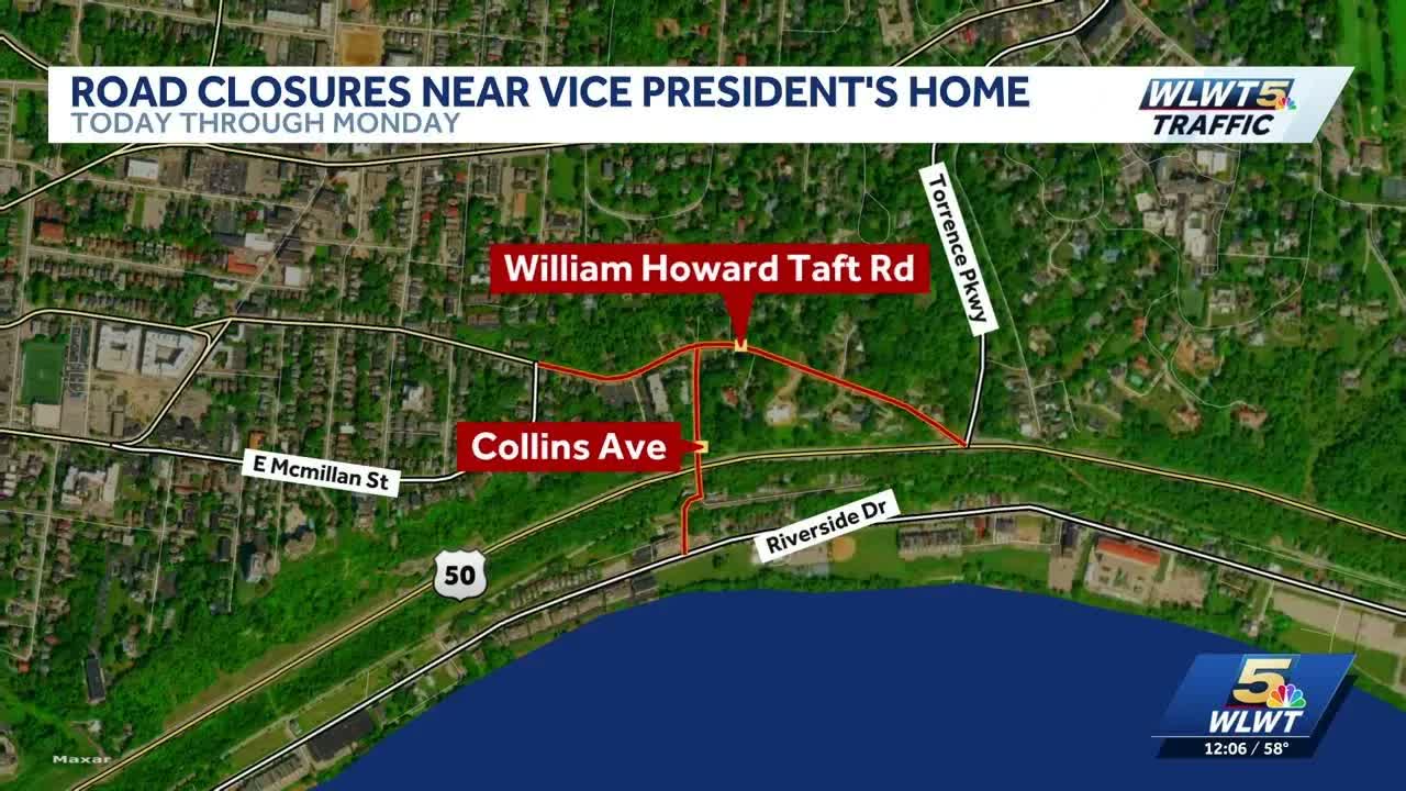 Security checkpoints, road closures near JD Vance house to cause ...