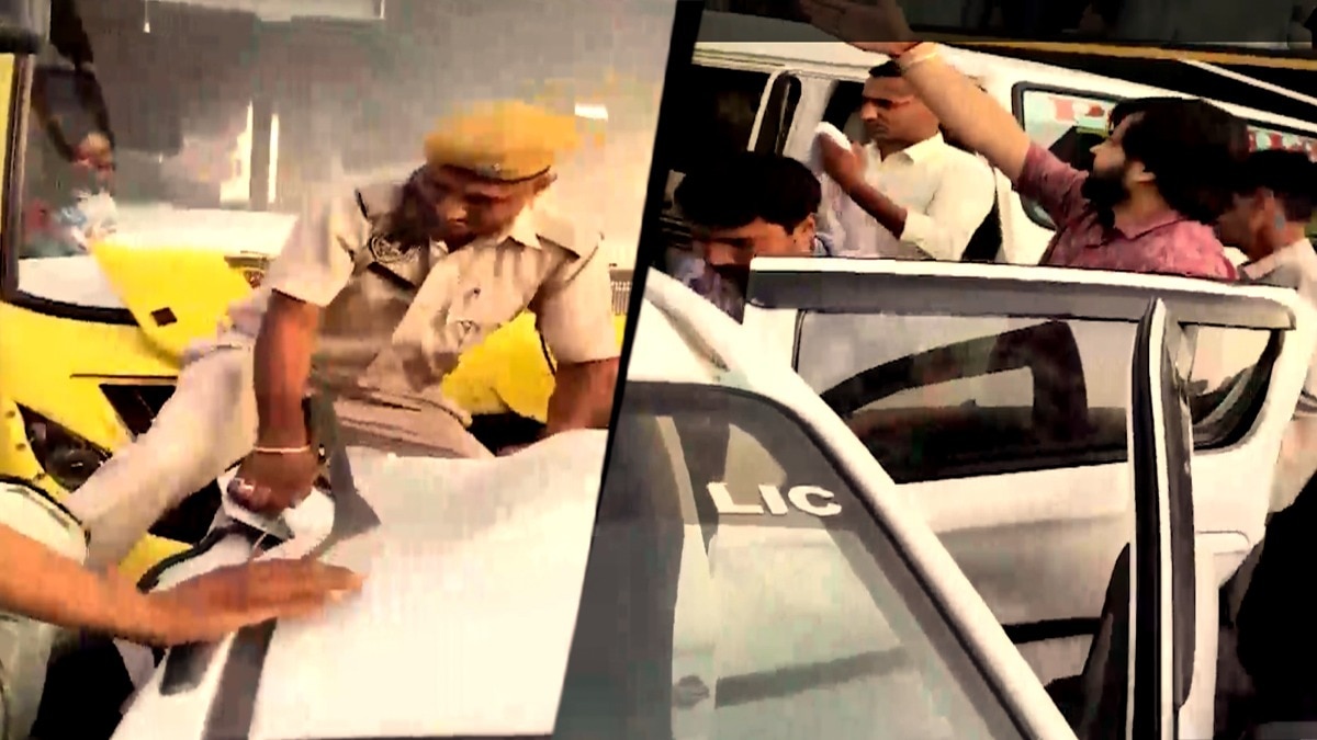 Bus rams multiple cars in Jaipur after cops halt traffic for Rajasthan ...