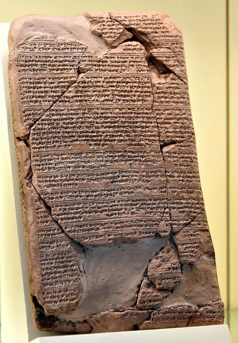 In 1887, an Egyptian woman dug up mud bricks for fertiliser and found ...