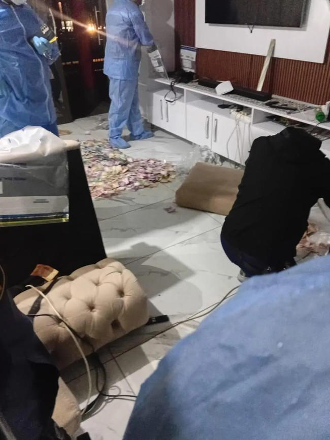Pics | Police recover stolen cash after violent Free State CIT robbery ...