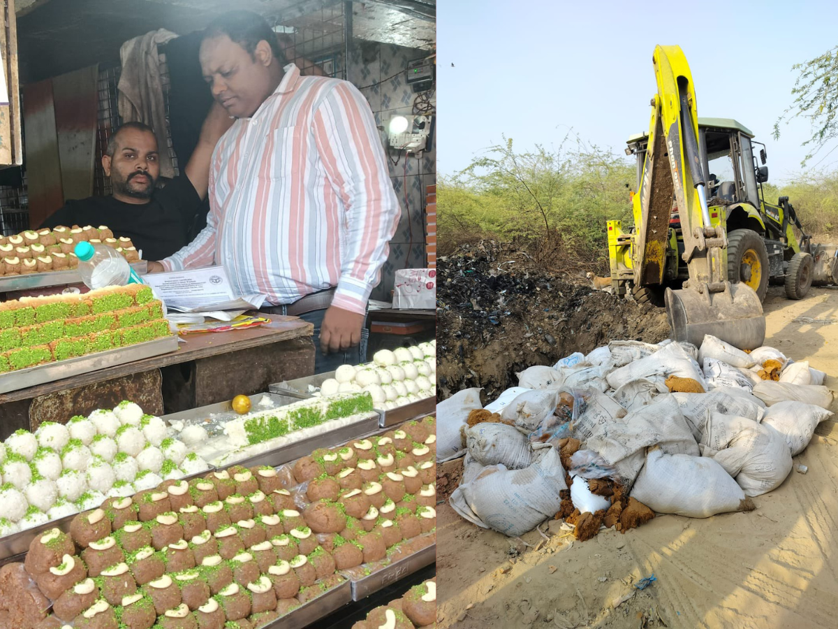 200 kg of unhygienic peda found near Vrindavan’s Banke Bihari Temple ...