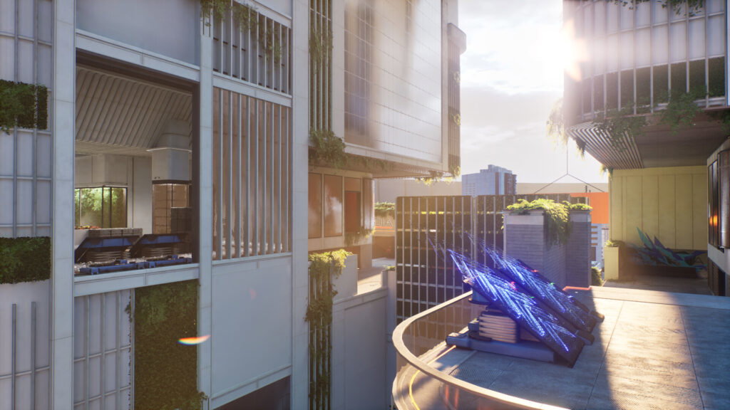 Splitgate developers reveal new 6v6 shooter with mechs