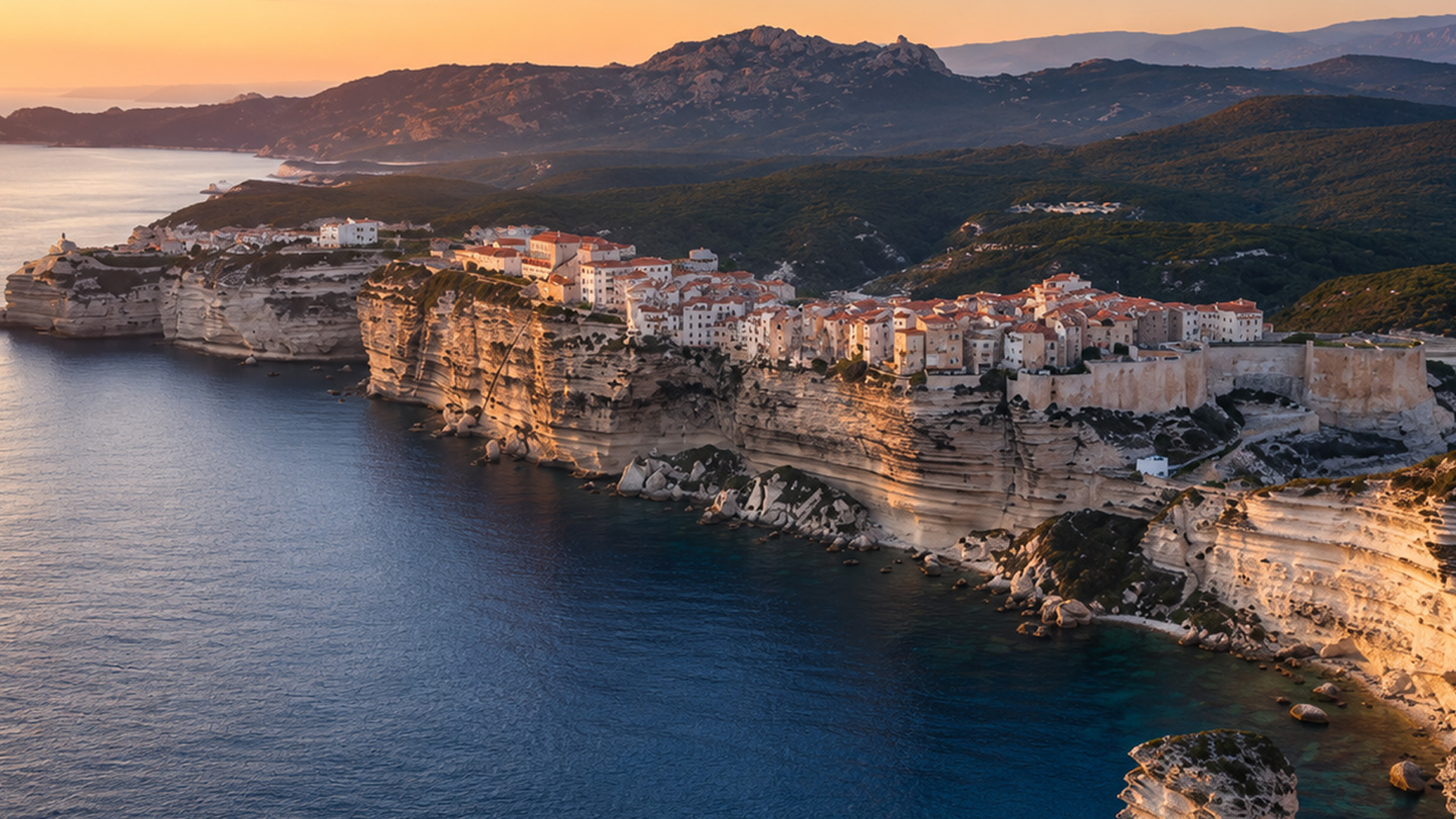 Why does this village sit so close to the edge?