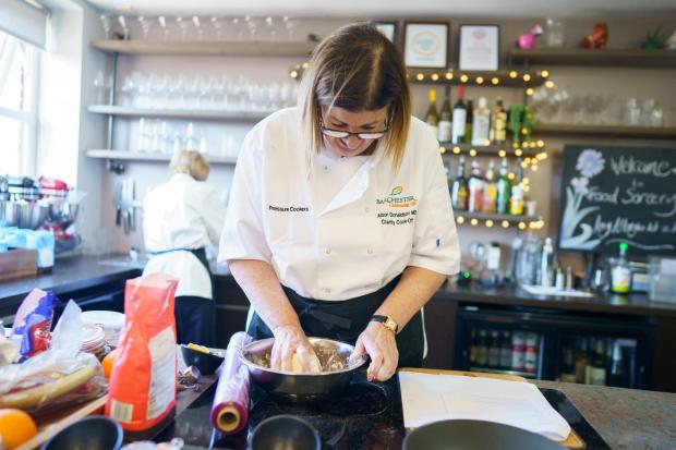 Warrington care home team celebrate win at charity cook-off